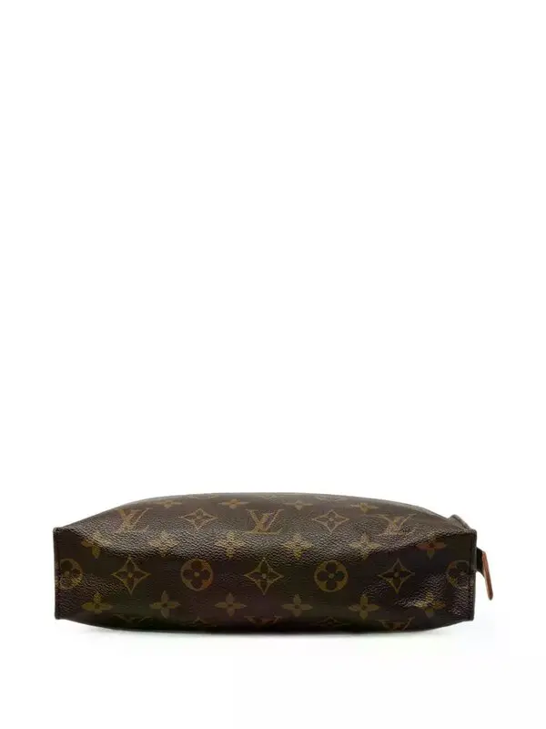 LOUIS VUITTON Monogram Toiletry Pouch 26 Clutch Bag - Brown