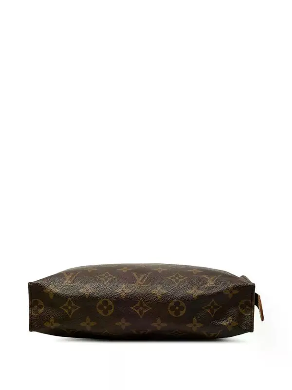 LOUIS VUITTON Monogram Toiletry Pouch 26 Clutch Bag - Brown