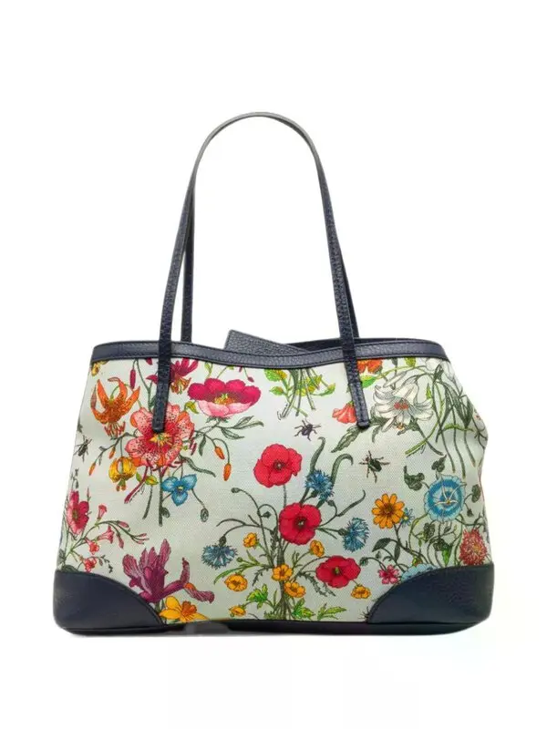 Gucci Flora Canvas Tote Bag