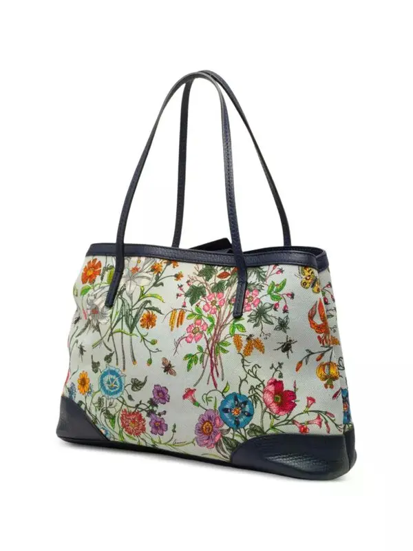 Gucci Flora Canvas Tote Bag