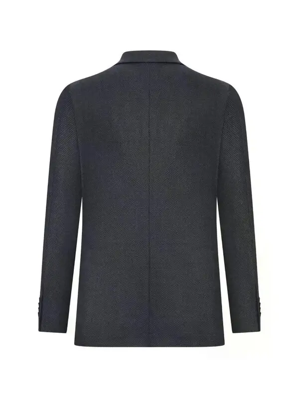 Tagliatore Textured Single-breasted Blazer