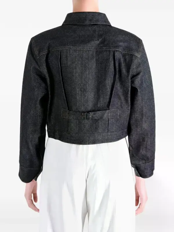 TAIGA TAKAHASHI Cropped Denim Jacket