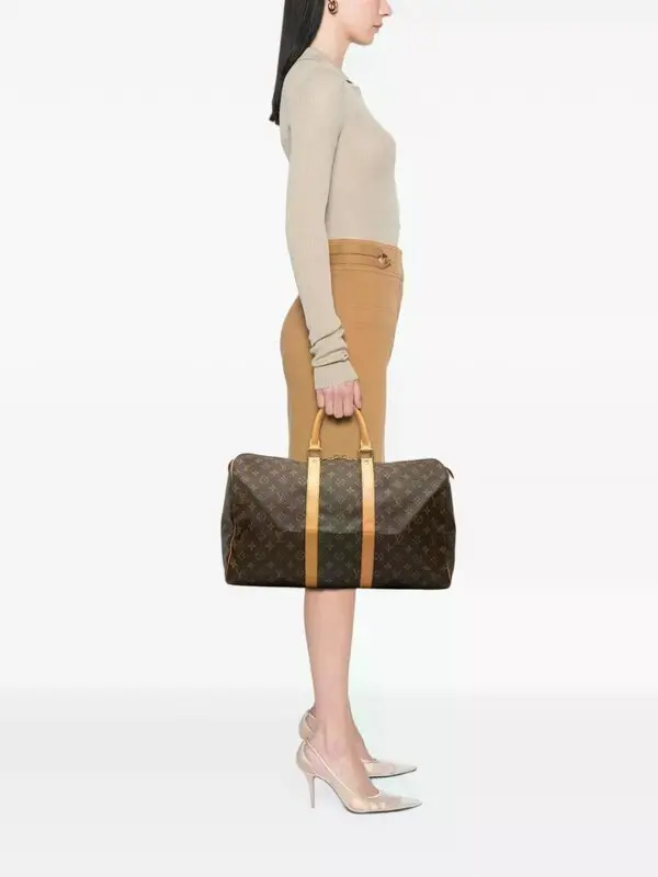 LOUIS VUITTON 2002 Monogram Keepall 45 Travel Bag
