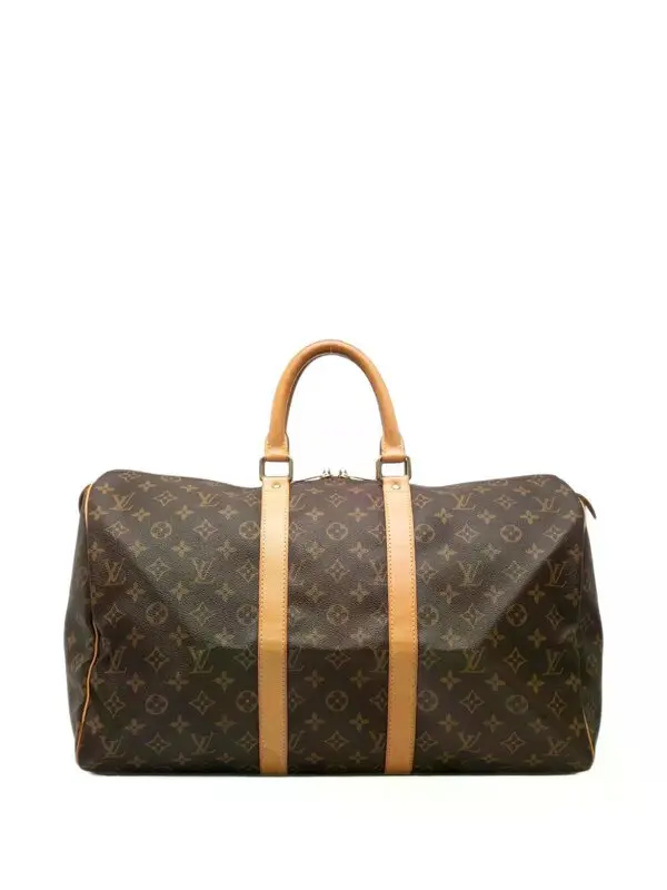 LOUIS VUITTON 2002 Monogram Keepall 45 Travel Bag