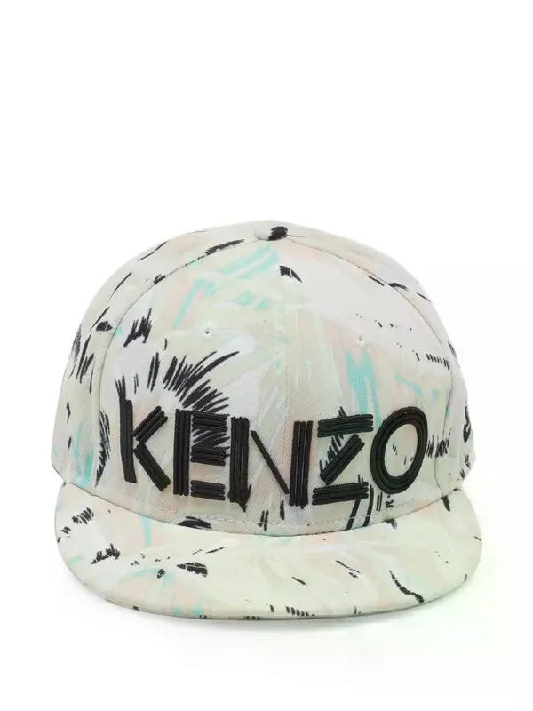 Kenzo Logo Detail Baseball Cap