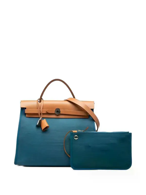 Hermès 2016 Toile Herbag Zip 31 Satchel