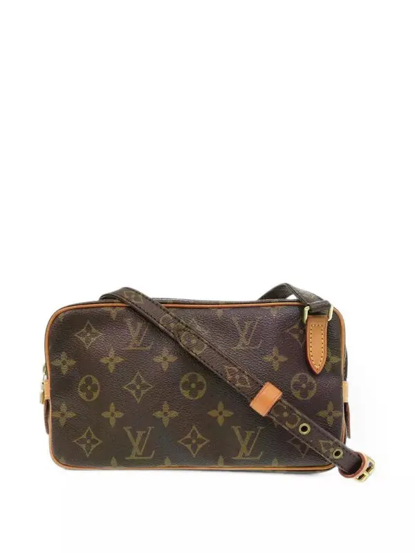 LOUIS VUITTON Monogram Canvas Pochette Marly Bandouliere Crossbody Bag