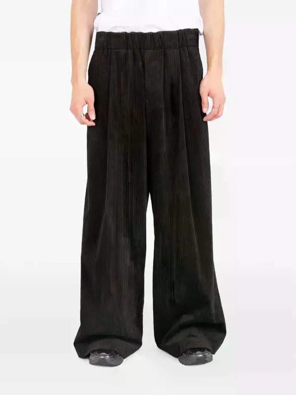 SOCIETE ANONYME Gatsby Corduroy Wide-leg Trousers