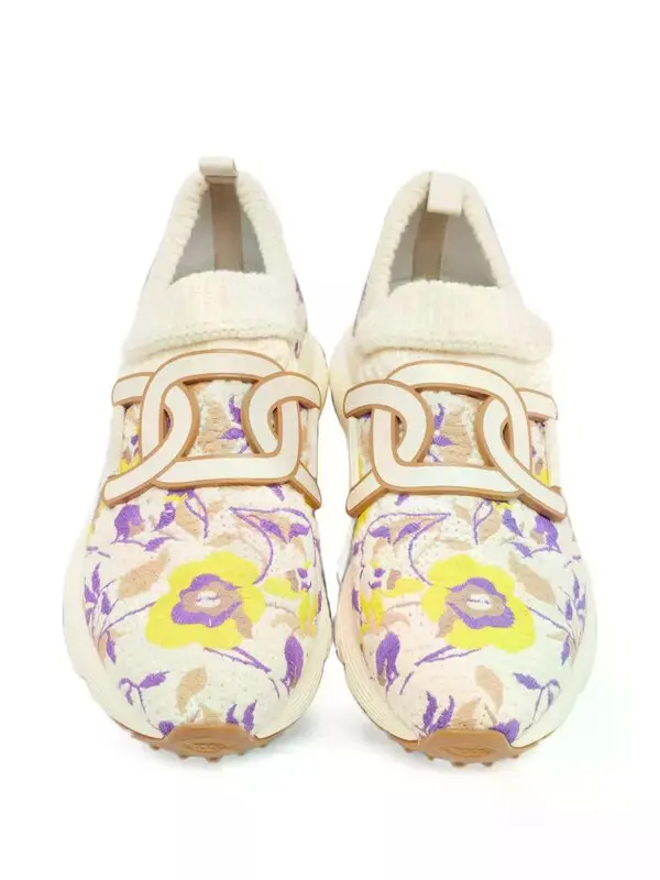 TOD'S Kate Floral-print Sneakers