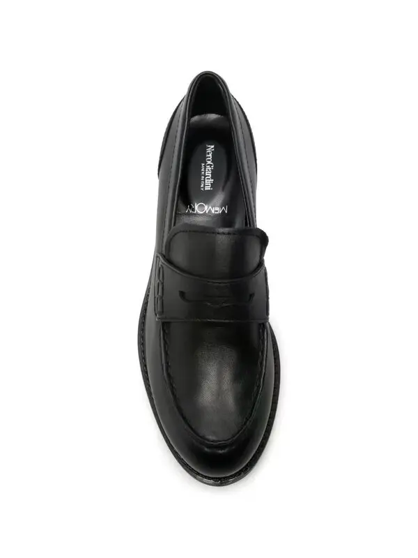 NEROGIARDINI Penny-slot Leather Loafers