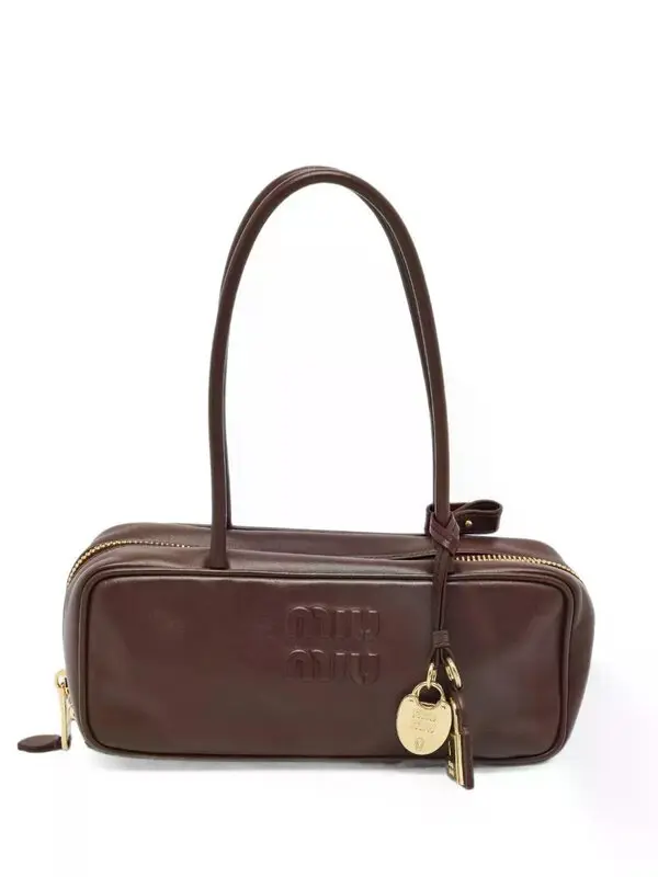 Miu Miu Small Beau Leather Tote Bag