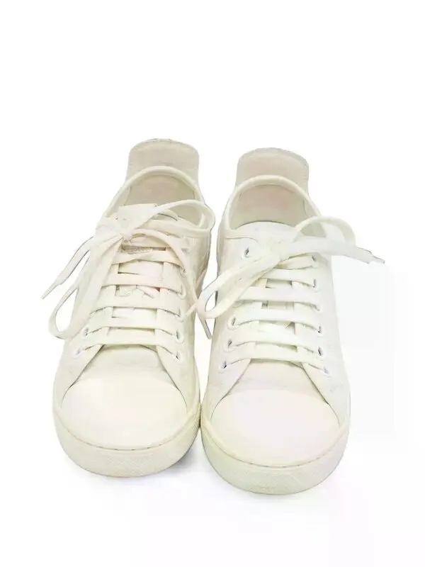 LOUIS VUITTON Punchy Monogram Sneakers