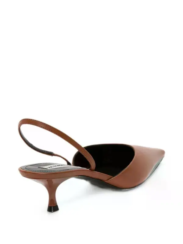 Victoria Beckham Sloane Slingback Kitten Heel Pumps