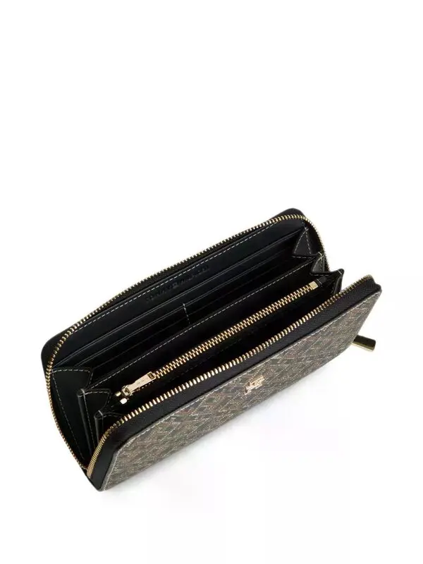 Tommy Hilfiger Monogram-print Th Plaque Wallet