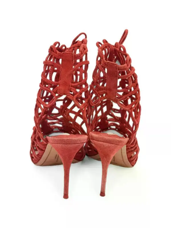 SOPHIA WEBSTER Delphine Cage Heeled Sandals