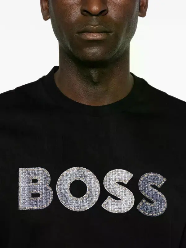 BOSS Logo-patch T-shirt