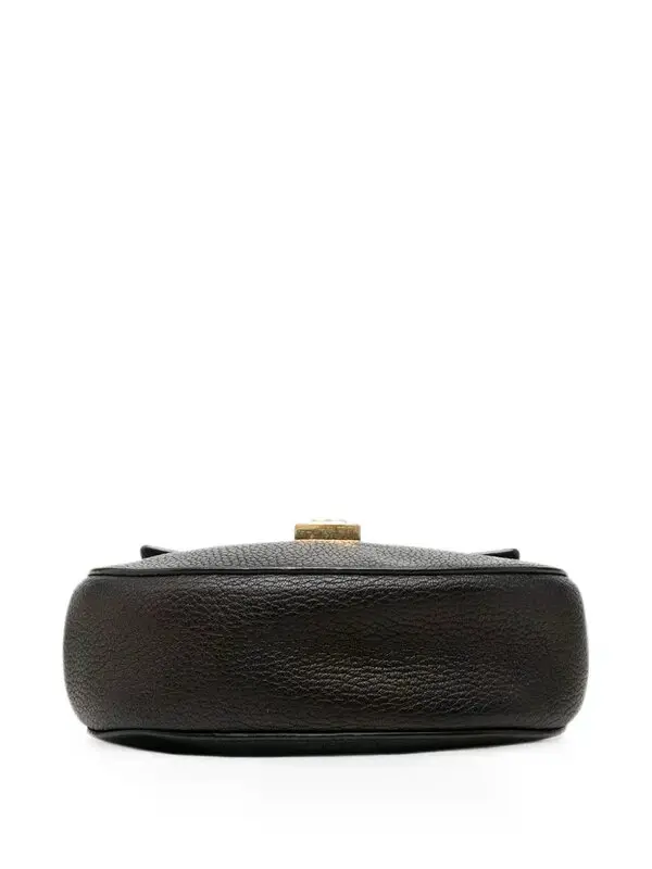 Chloé Drew Mini Leather Crossbody Bag - Black