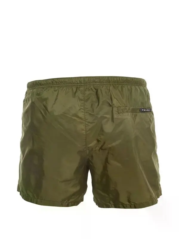 Prada 2021 Re-nylon Drawstring Swim Shorts