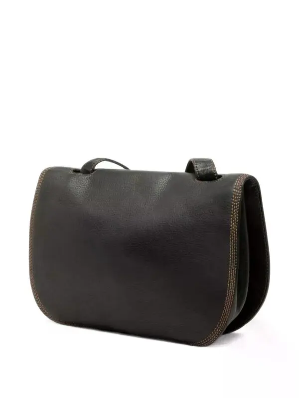 Loewe Leather Anagram Flap Crossbody Bag