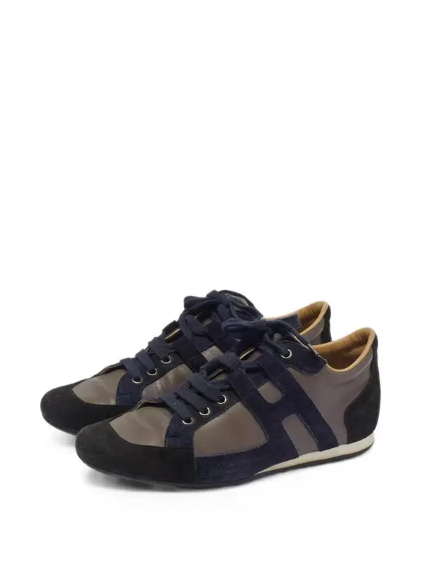 Hermès Tie Break Panelled Sneakers
