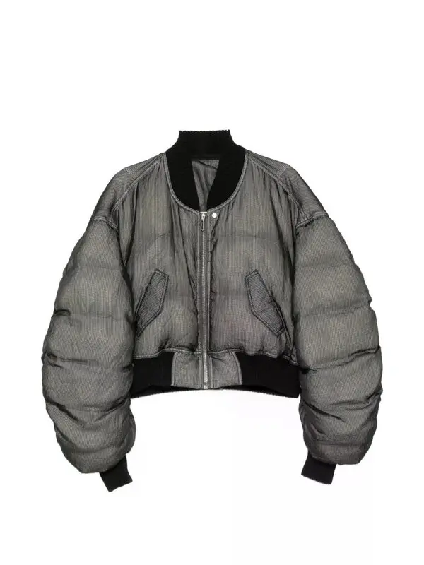 Rick Owens Quilted Cropped Jacket