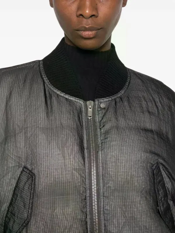 Rick Owens Quilted Cropped Jacket