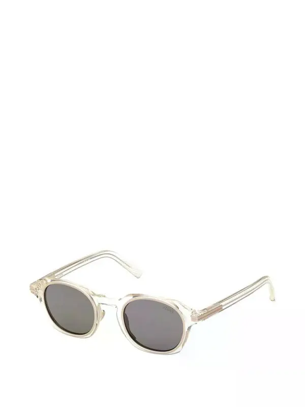 Zegna Oval-frame Sunglasses