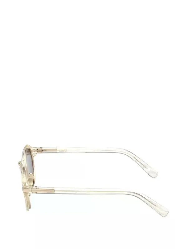 Zegna Oval-frame Sunglasses