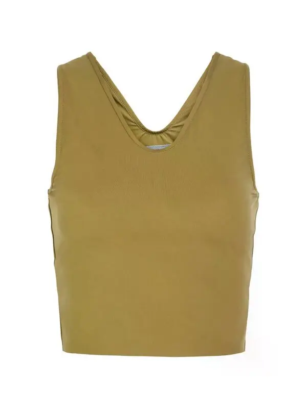 SPENCE Cosmic Racer V-neck Tank Top - Green