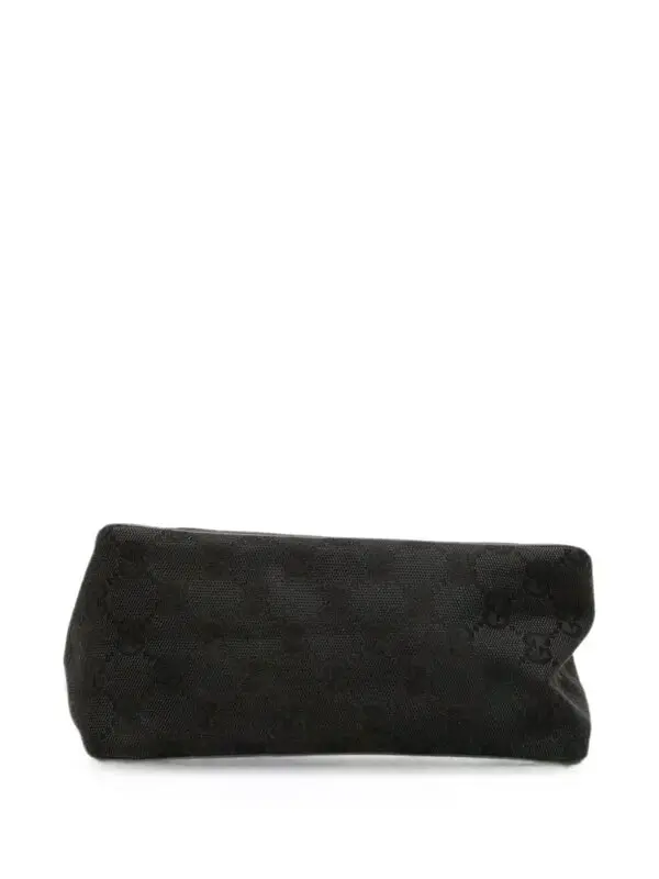 Gucci Gg Canvas Handbag - Black