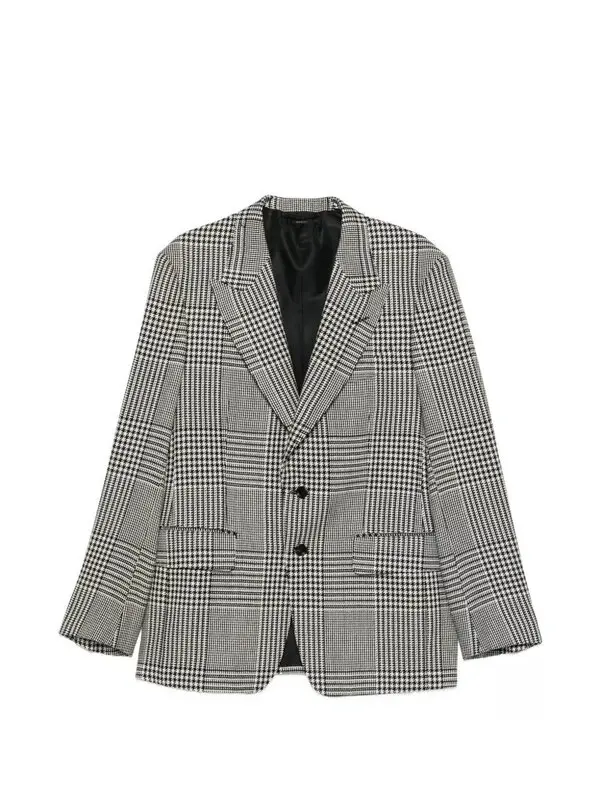 TOM FORD Shelton Prince Of Wales Checked Blazer