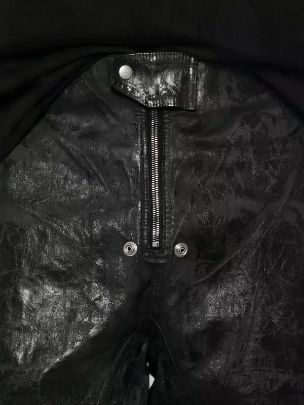 Rick Owens Moto Trousers With Zip Fastening