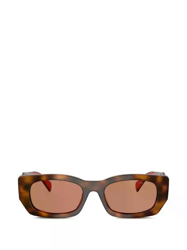 Prada Geometric Frame Sunglasses