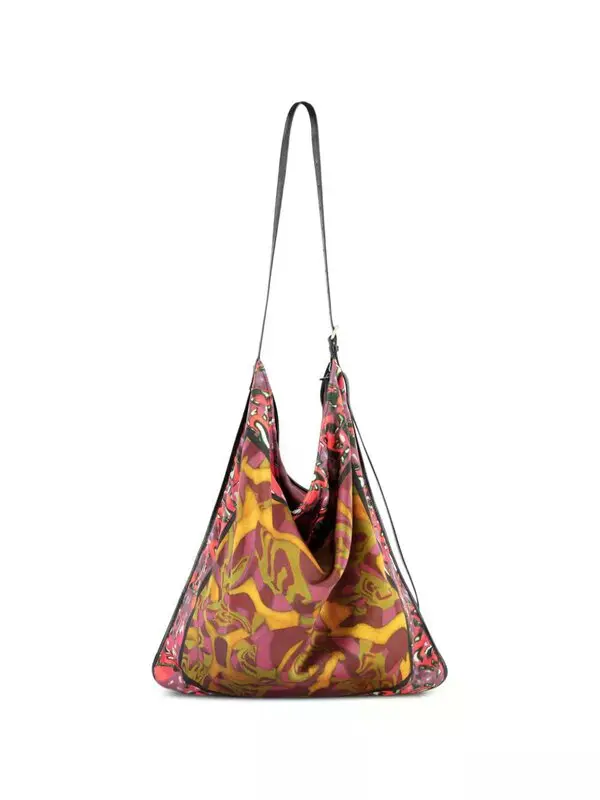 Dries Van Noten Oversized Scarf Bag - Purple