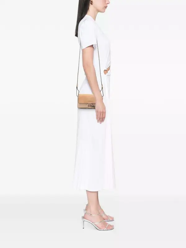 Chloé Faye Chain Crossbody Bag - Brown