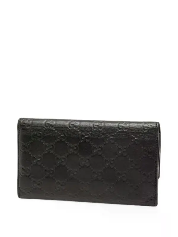 Gucci 2000-2015 Guccissima Wallet Long Wallets