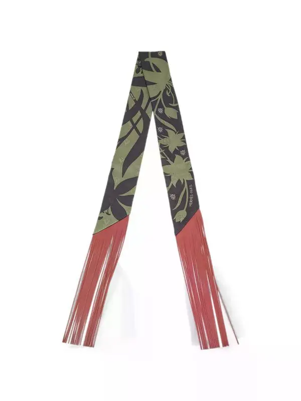 Hermès Final Abeille Fringe Scarf