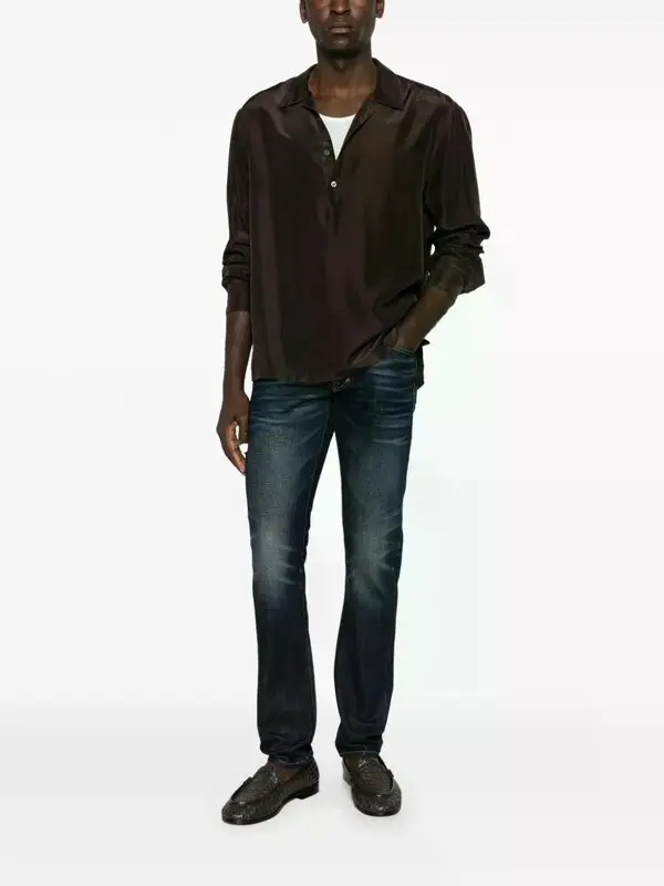 TOM FORD Jeans With Logo Patch