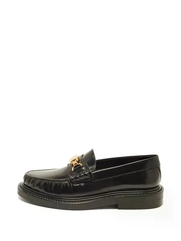 Celine Triomphe Chain-detail Loafers