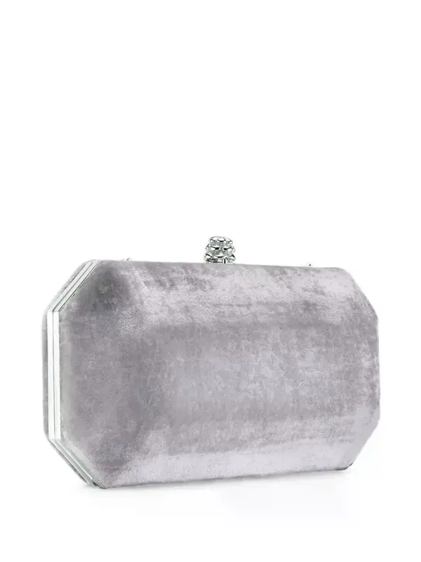 Tyler Ellis Small Perry Clutch Bag - Grey