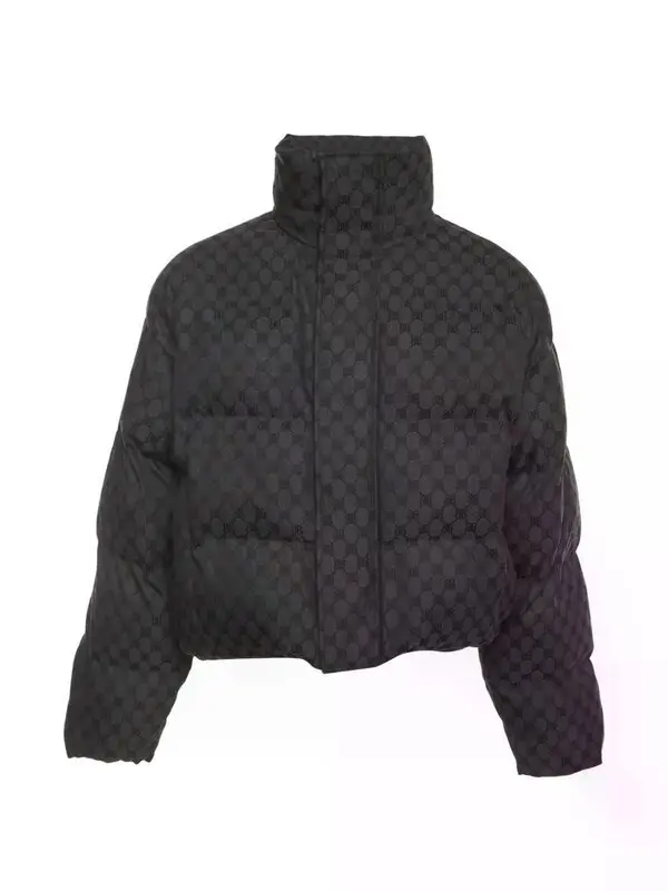 Balenciaga Monogram Jacquard Puffer Jacket