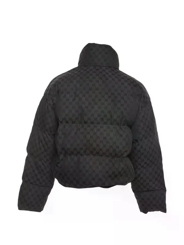Balenciaga Monogram Jacquard Puffer Jacket