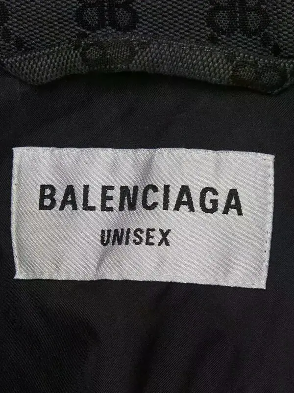Balenciaga Monogram Jacquard Puffer Jacket