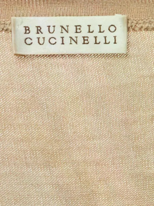 Brunello Cucinelli Sleeveless Knit Dress With Drawstring Waist