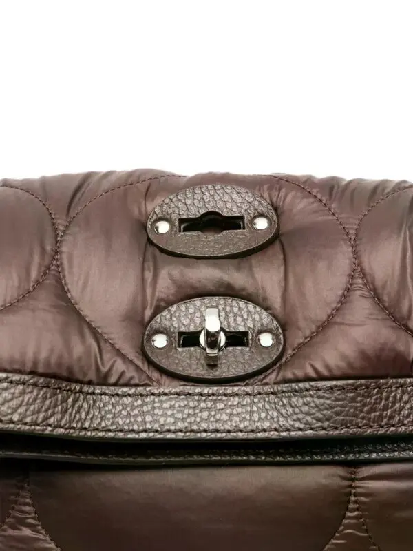 ZANELLATO A' Spasso Quilted Stud-embellished Tote Bag