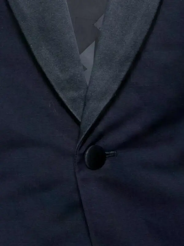 Hermès Satin-trimmed Single-breasted Suit