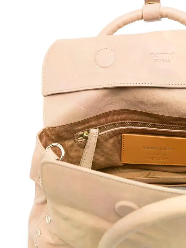 ZANELLATO Dotta Stud-embellished Tote Bag