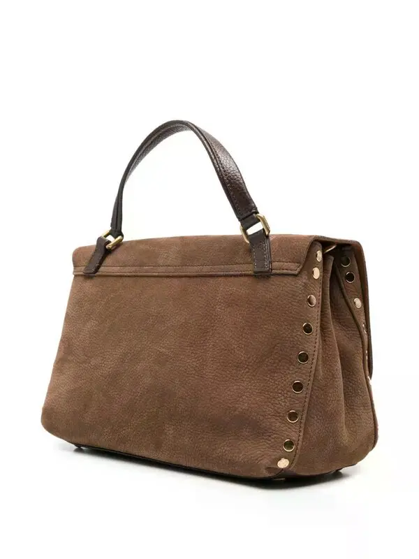 ZANELLATO Small Postina Jones Nabuck Tote Bag