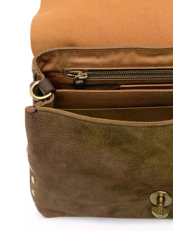 ZANELLATO Small Postina Jones Nabuck Tote Bag