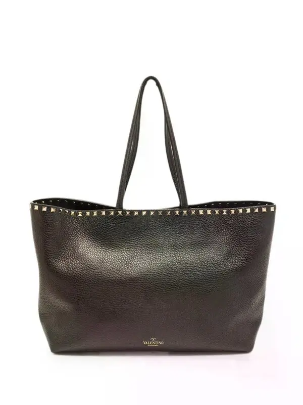 Valentino Garavani Rockstud Leather Tote Bag